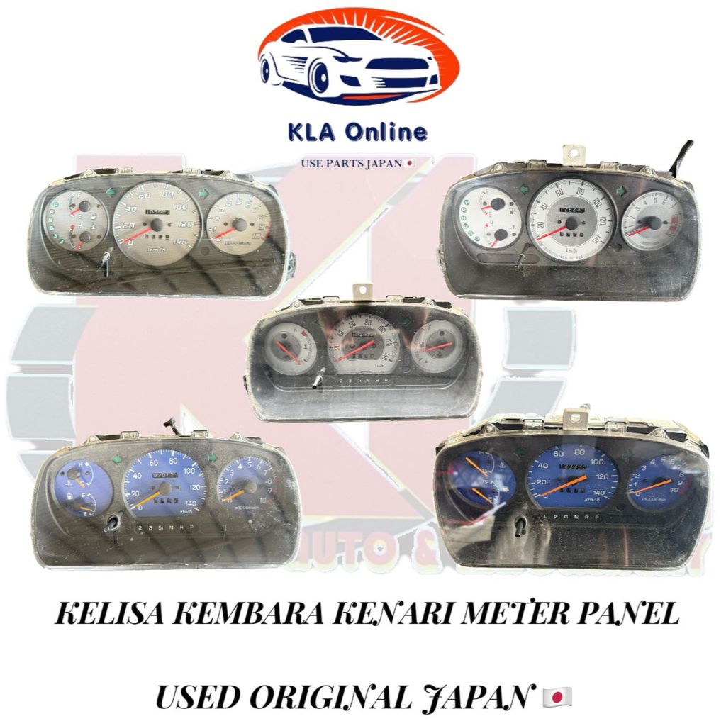 113.PERODUA KELISA KENARI KEMBARA AUTO SPEEDO METER/SPEED METER PANEL ...