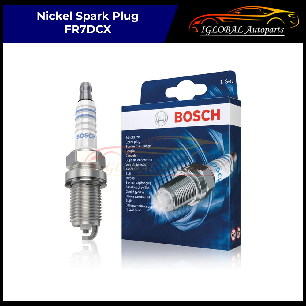 (4pcs) Bosch FR7DCX Spark Plug - KIA Sephia FB, Sportage NB / Hyundai ...
