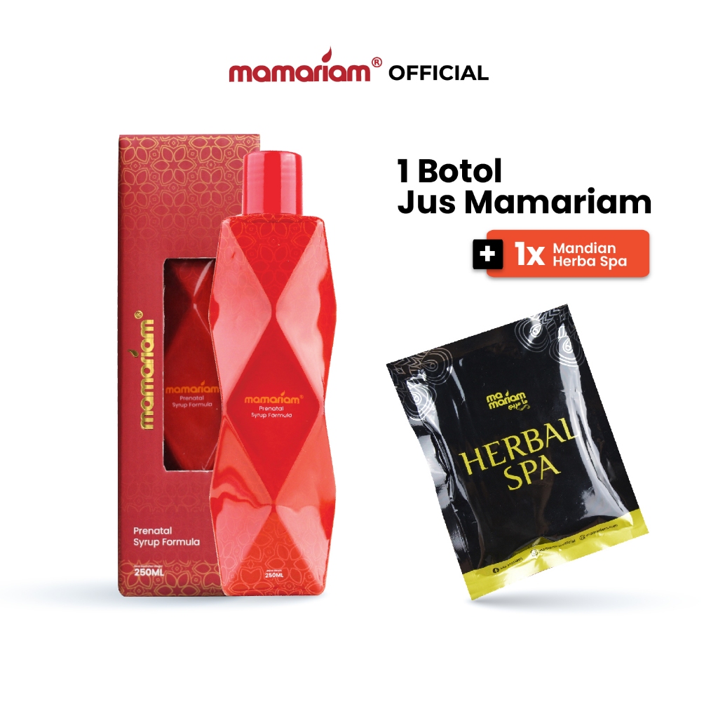 MAMARIAM 1 Botol Jus Mamariam Jus Khas Untuk Untuk Pasangan Ikhtiar Ibu ...