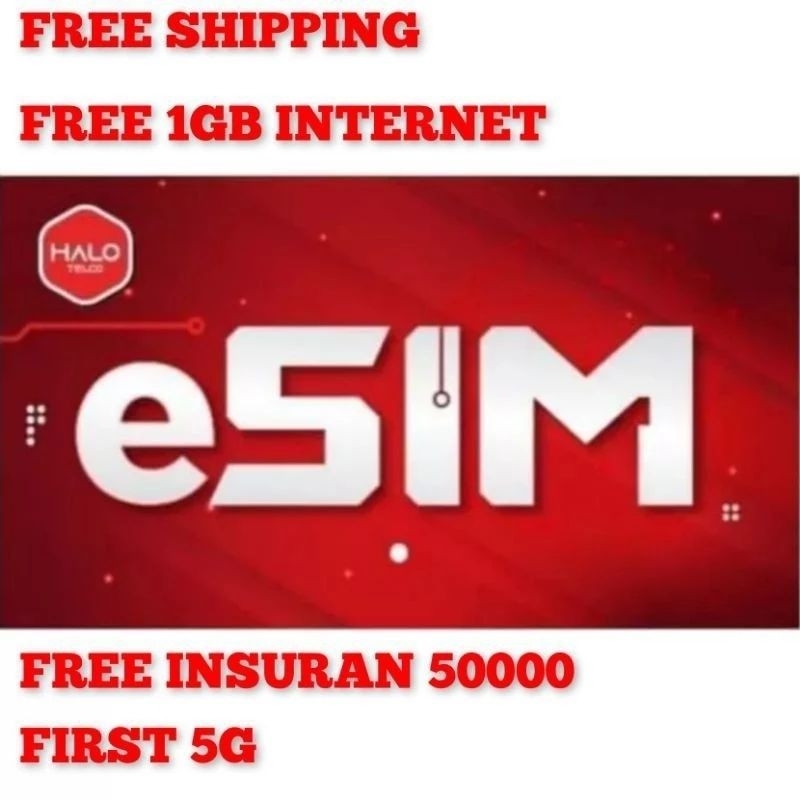 eSIM HALO TELCO HIGHSPEED 4G 5G / FULL HOTSPOT DATA / ONLY MALAYSIA ...