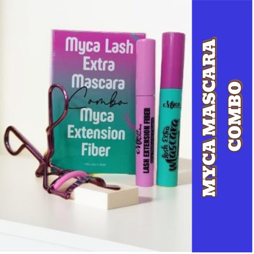 MYCA LASH EXTRA MASCARA COMBO / MYCA HAIR SERUM /MYCA KERATIN SPRAY ...