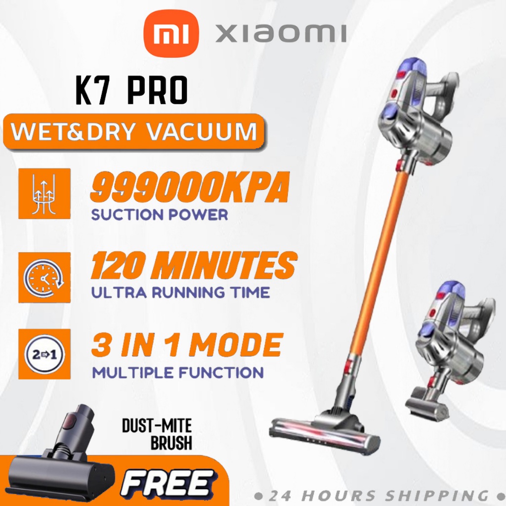 Xiaomi Cordless Vacuum Cleaner K7 PRO Multiple Function Vacuum Cleaner ...