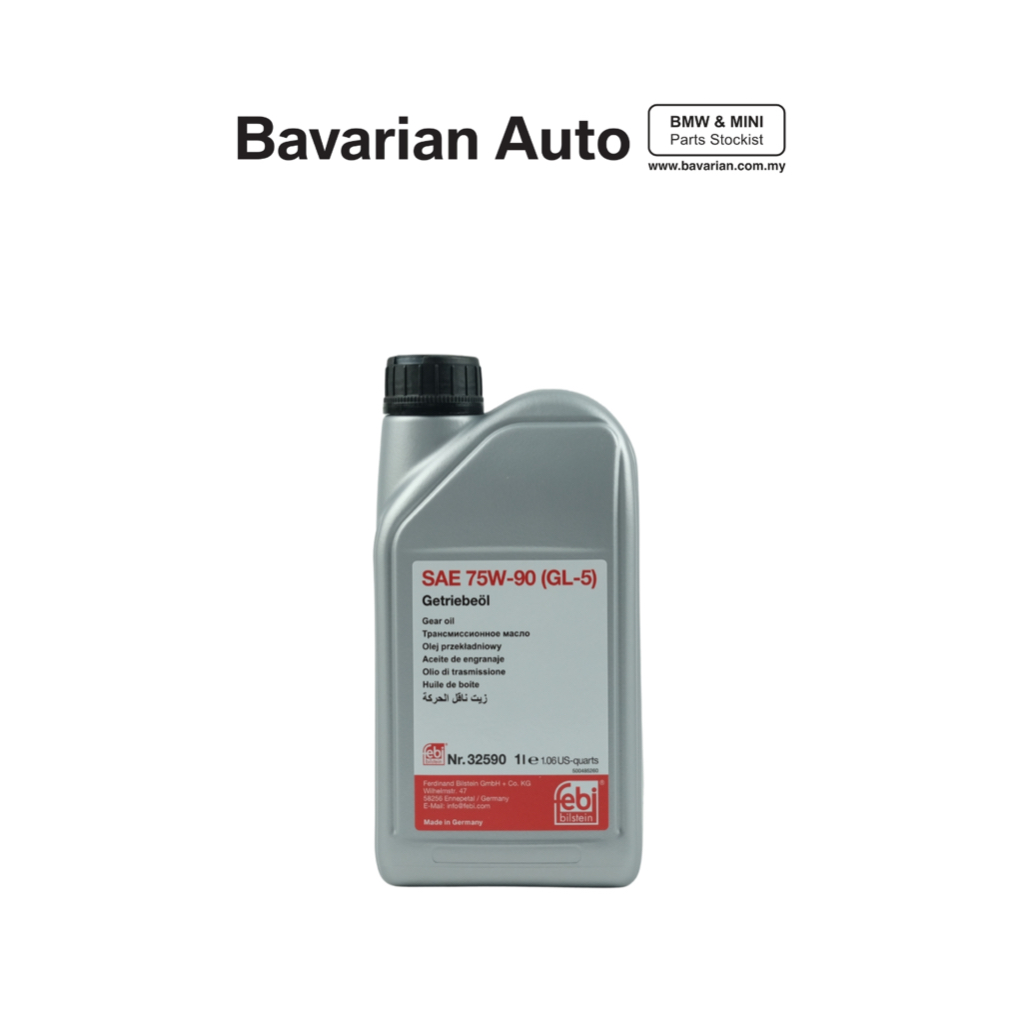 Original Febi Bilstein Differential Fluid/Gear Oil (75W-90) | BMW/MINI ...