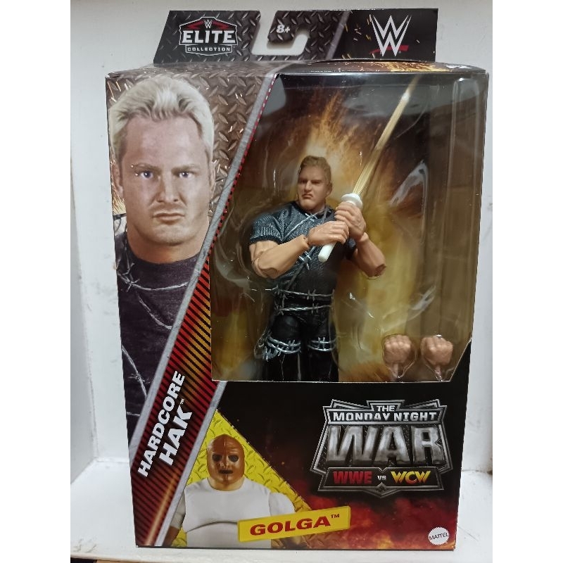 Mattel WWE Elite Monday Night War Hardcore Hak Sandman ECW Wrestling Action Figure | Shopee Malaysia