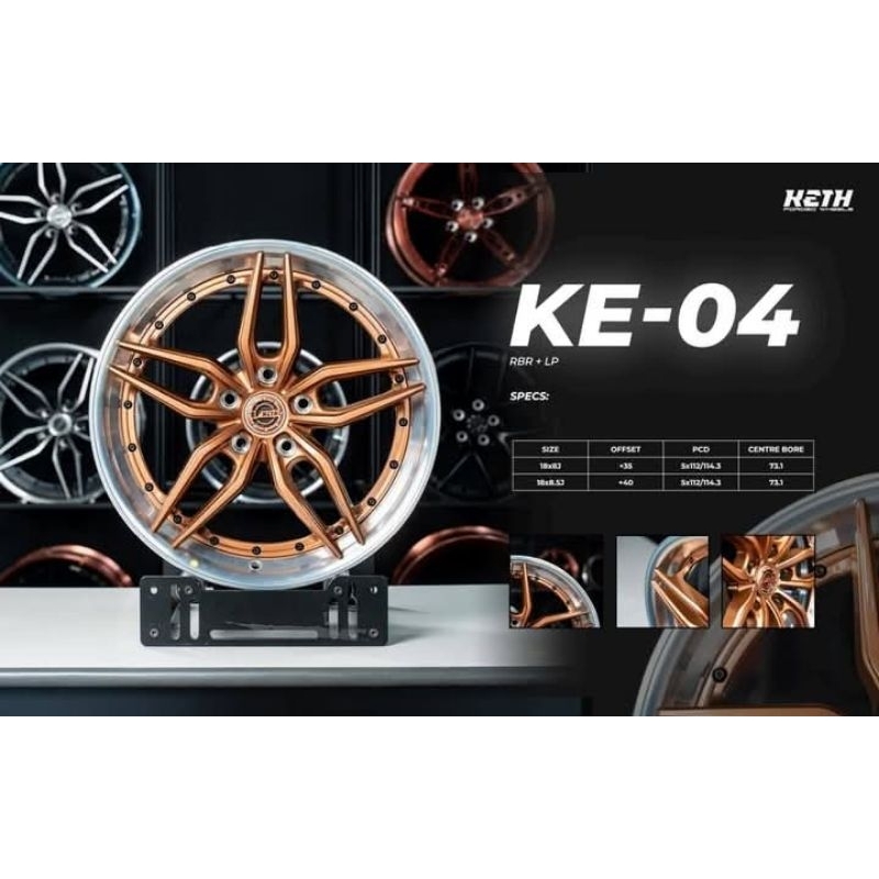 18“ Keth Forged Rim （ke-04） | Shopee Malaysia