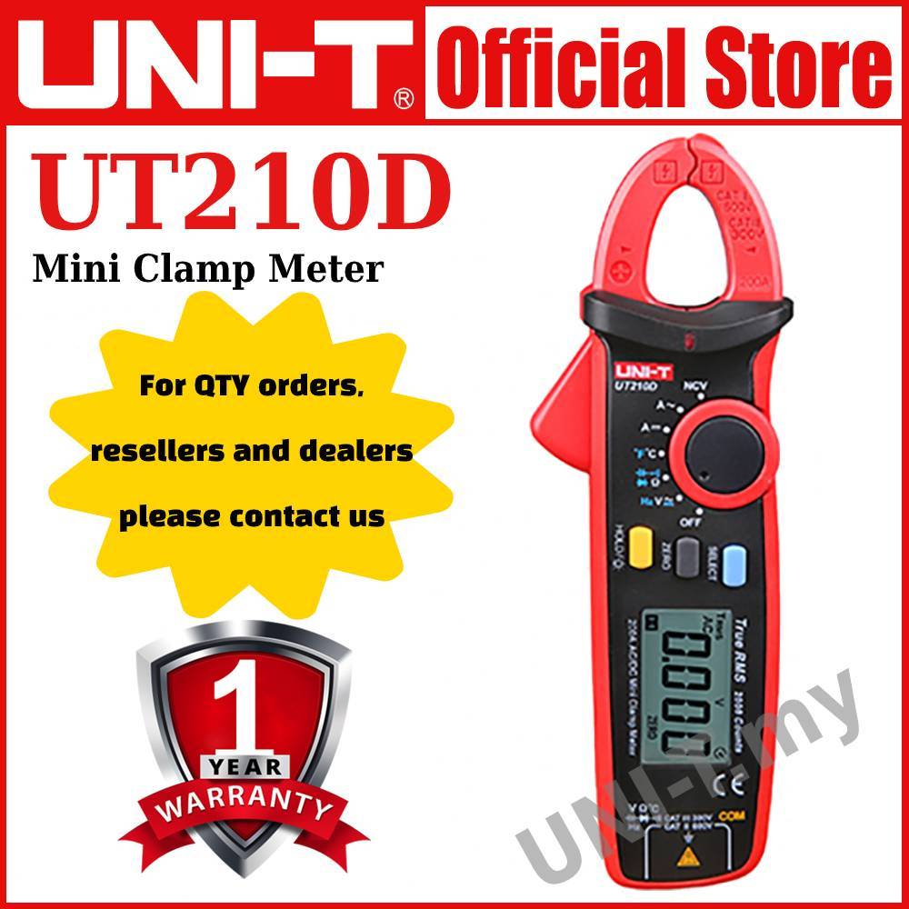 UNI-T UT210D Mini Digital Clamp Meter | Shopee Malaysia