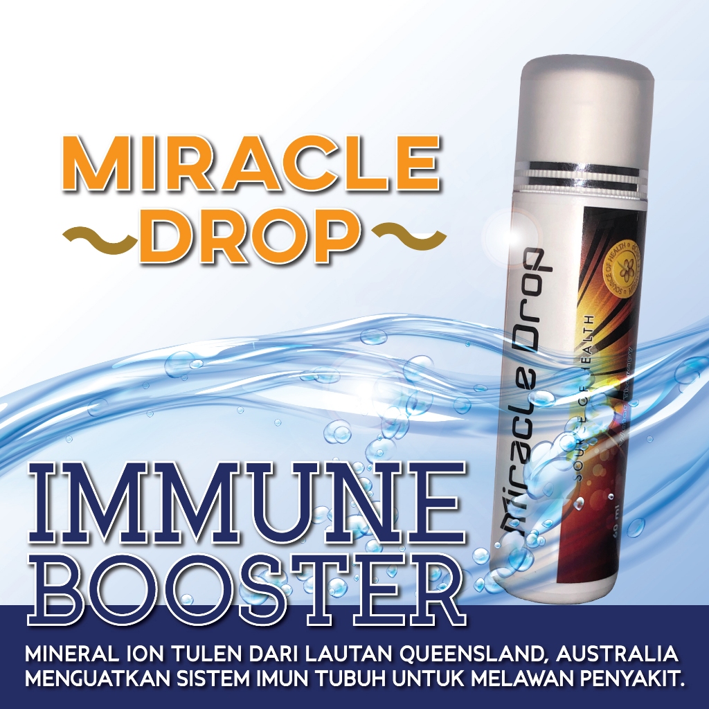 Miracle Drop | Immune Booster | Magnesium | Trace Mineral | Queensland Sea Ion Mineral | Shopee ...