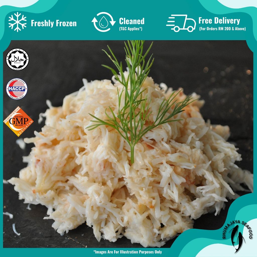 Crab Meat Isi Ketam 500G 螃蟹肉| Rhumajaya Fresh Frozen Seafood (RMJ ...