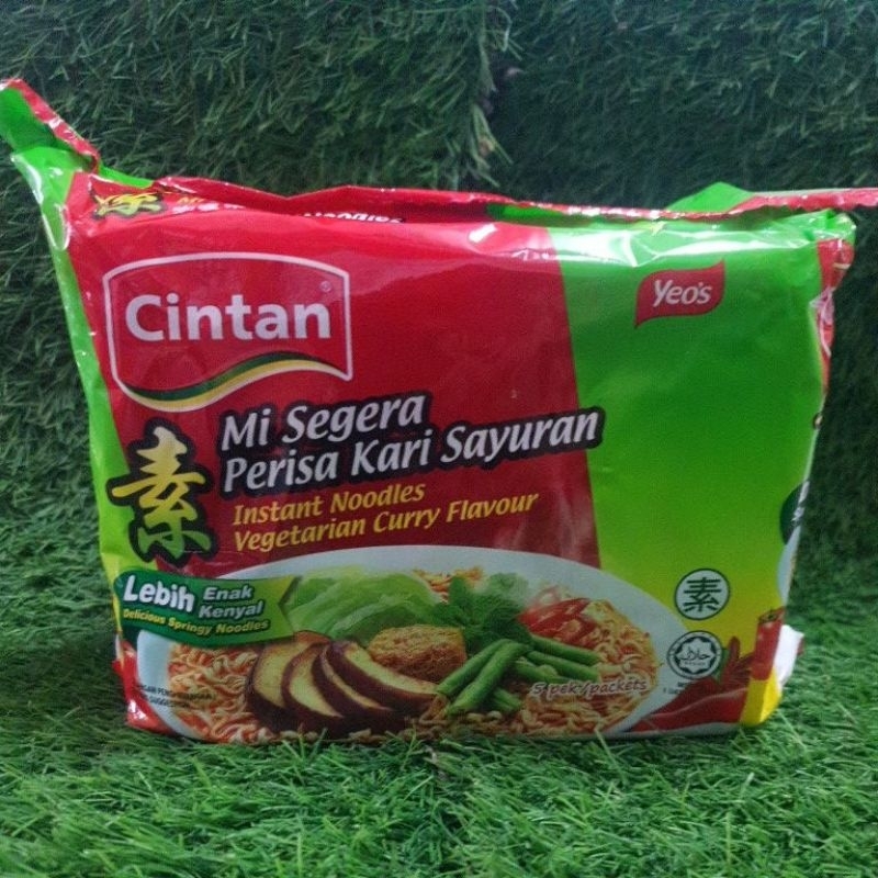 Cintan Vegetarian Curry Noodle 5 x 71g | Shopee Malaysia