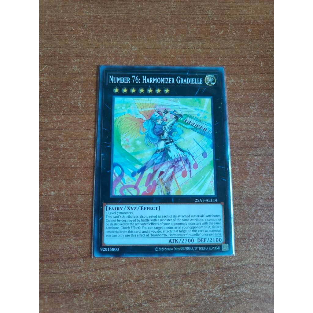 Yugioh : 25AT-AE114 Number 76: Harmonizer Gradielle (COMMON) | Shopee Malaysia