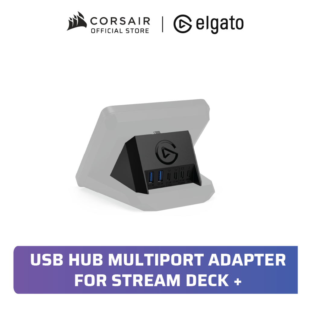 CORSAIR Elgato USB Hub for Stream Deck + | Shopee Malaysia