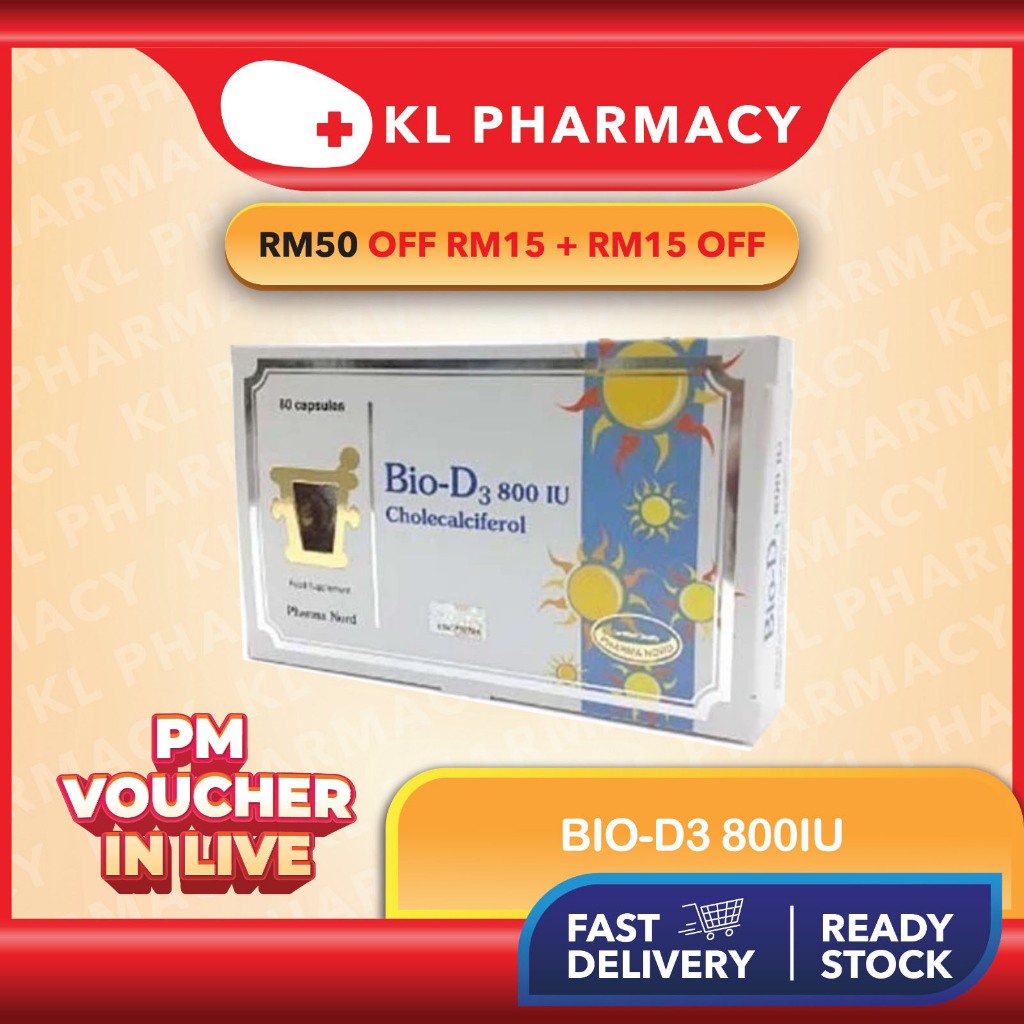 BIO-D3 800IU (80 CAPSULES) | Shopee Malaysia