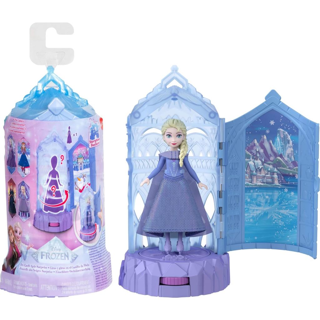 Disney Frozen Ice Castle Spin Surprise Playsets With Small Doll ...