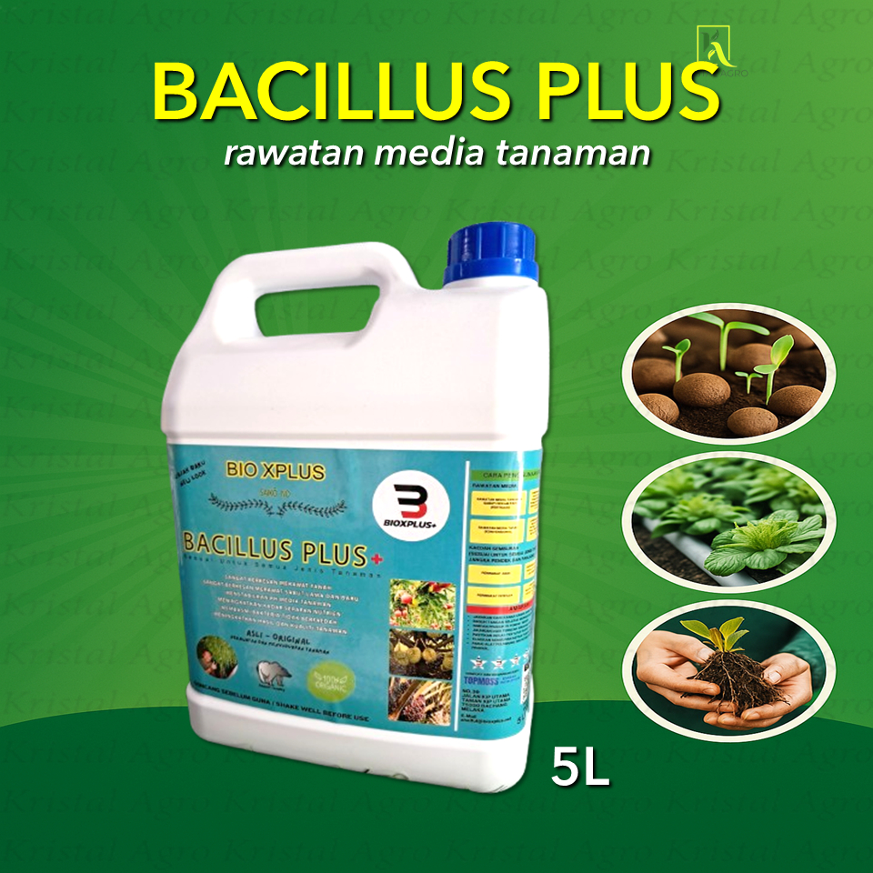 Bacillus Plus - Rawatan Media Tanaman (5L) | Shopee Malaysia
