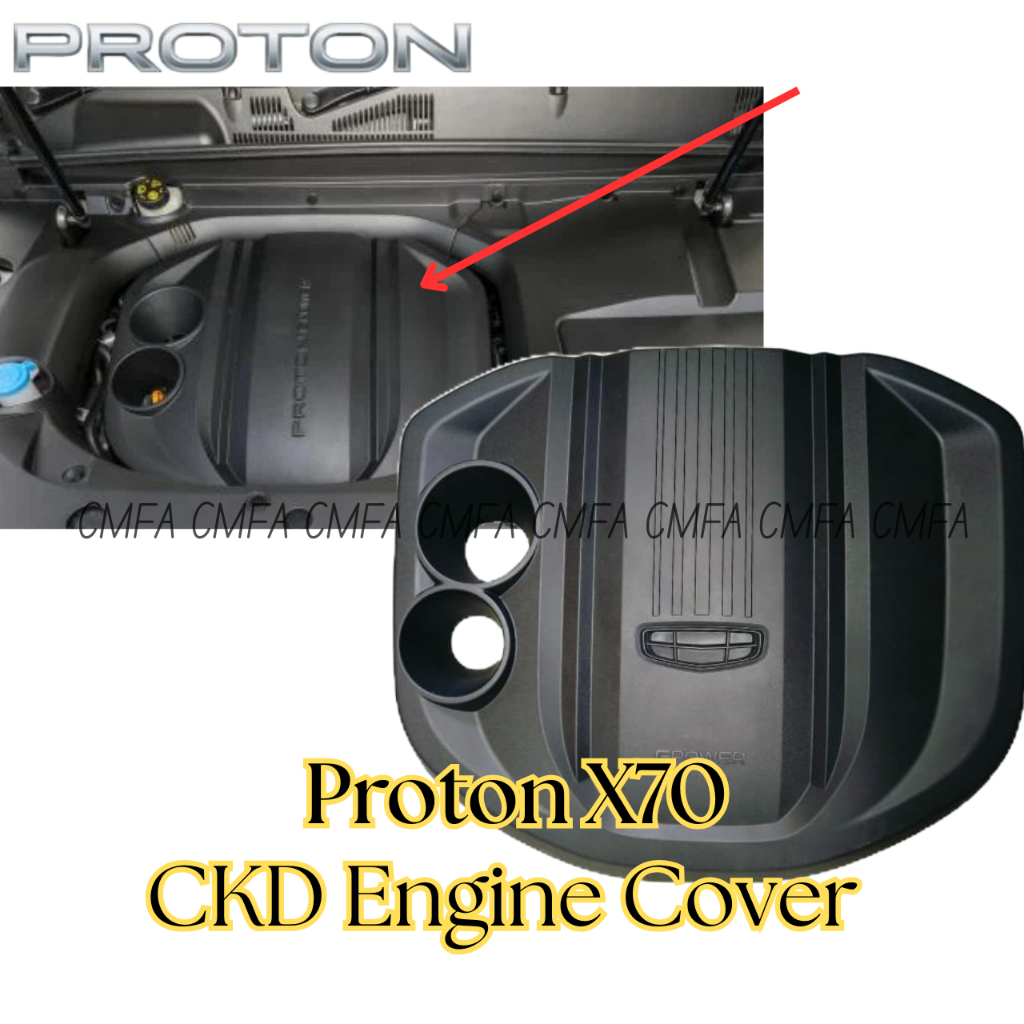 PROTON X70 CKD Engine Cover Engine Plastic Cover Geely | Shopee Malaysia