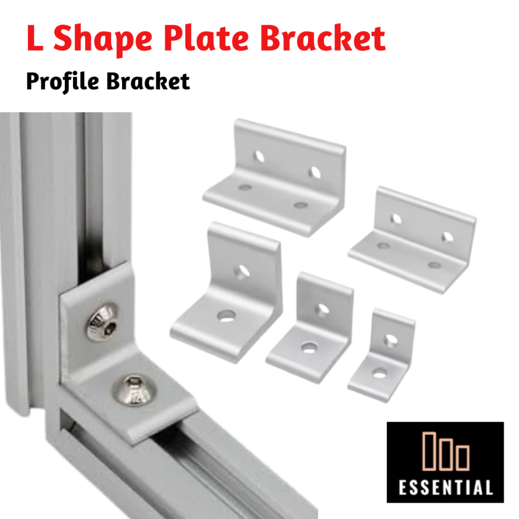 L Corner Bracket L Angle Plate Inner Bracket Aluminium Profile 2020 ...