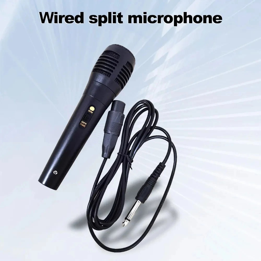 Professional Wired Dynamic Microphone for Speaker Karaoke PC Amplifier ...