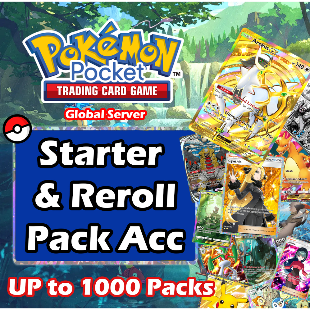 Pokémon TCG Pocket 宝可梦TCG卡游戏Booster Packs Game PC | Shopee Malaysia
