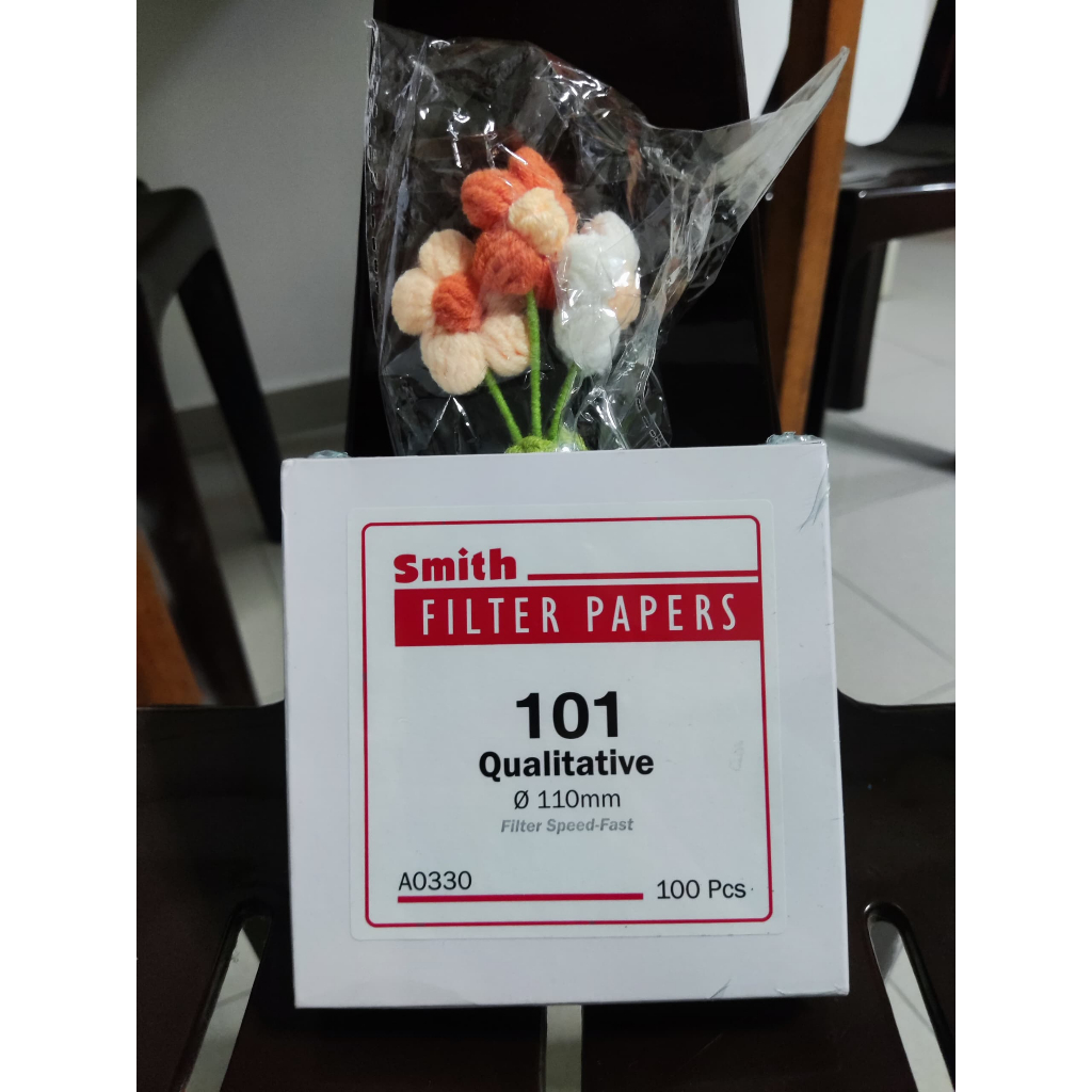 Filter Paper Qualitative Brand Smith, 101, 110mm | Shopee Malaysia