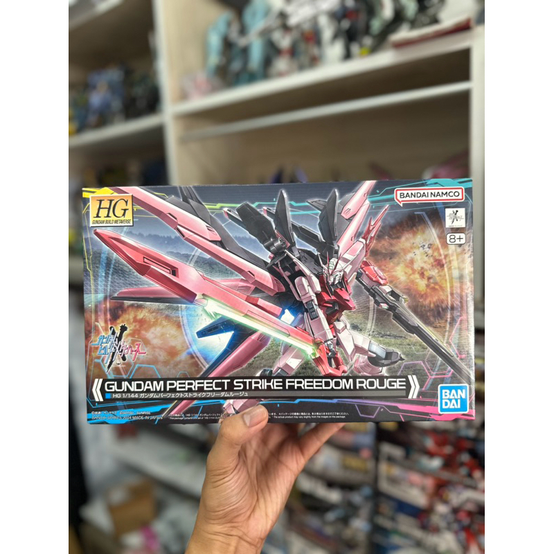 (Ready Stock) GUNDAM PERFECT STRIKE FREEDOM ROUGE HG 1/144 BANDAI ...
