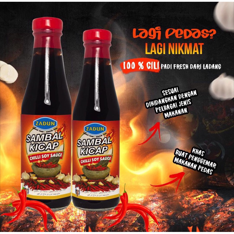 Sambal Kicap Botol Kaca | Shopee Malaysia