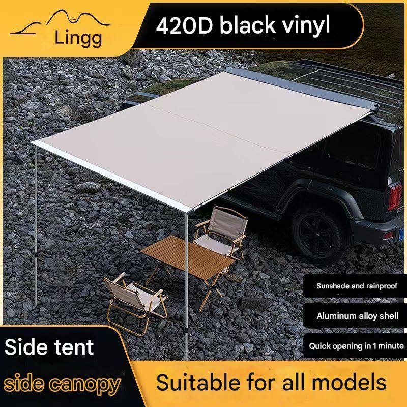 Car Outdoor Car Side Tent Off road Self driving Car Cabin Car Side Tent ...