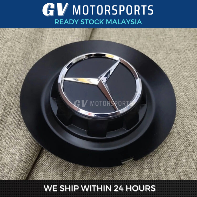READY STOCK Mercedes Rim Cap 1 PCS AMG C63 S65 G63 E63 G500 Wheel ...
