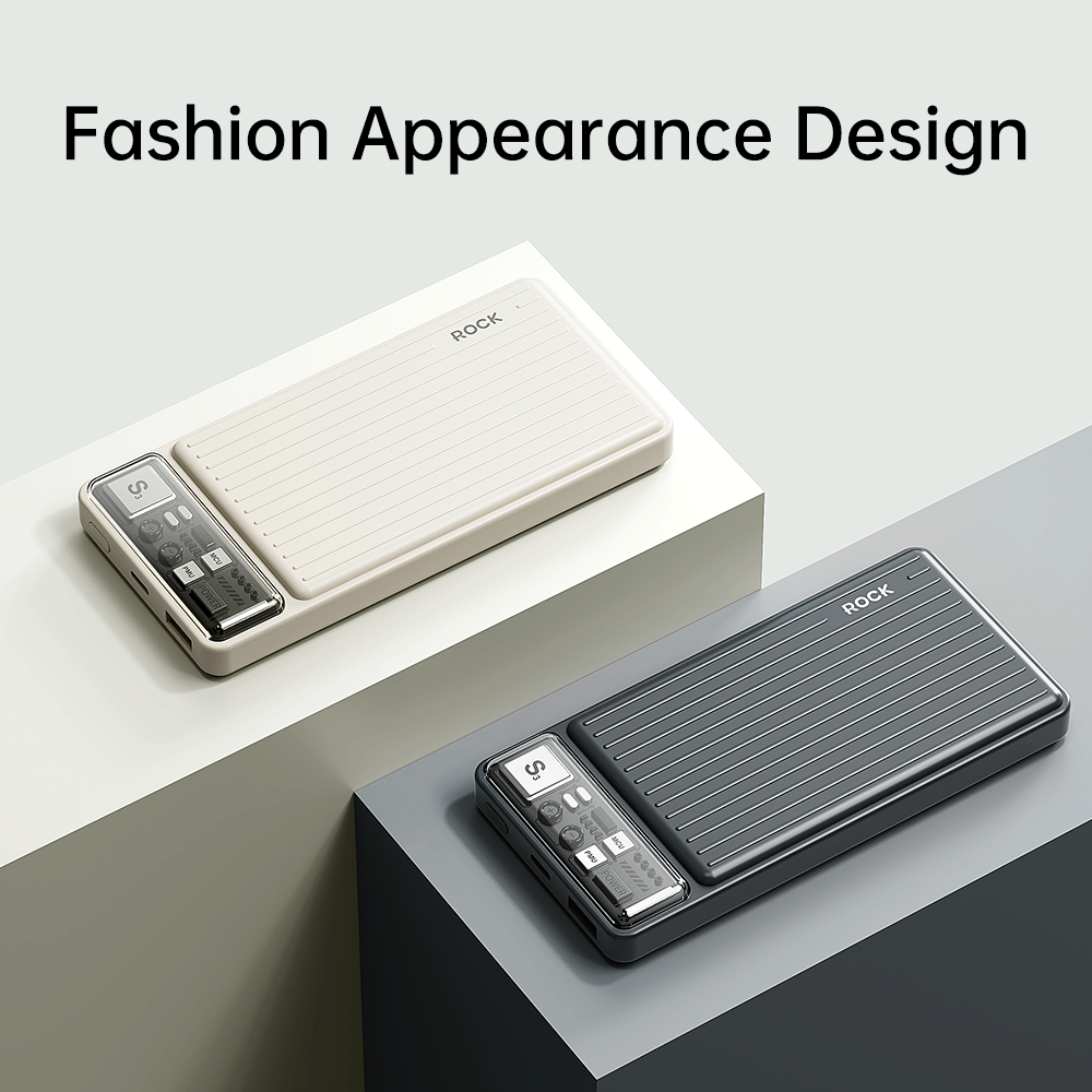 10000mAh ROCK P91 PD 20W Fast Charge Power Bank | Shopee Malaysia
