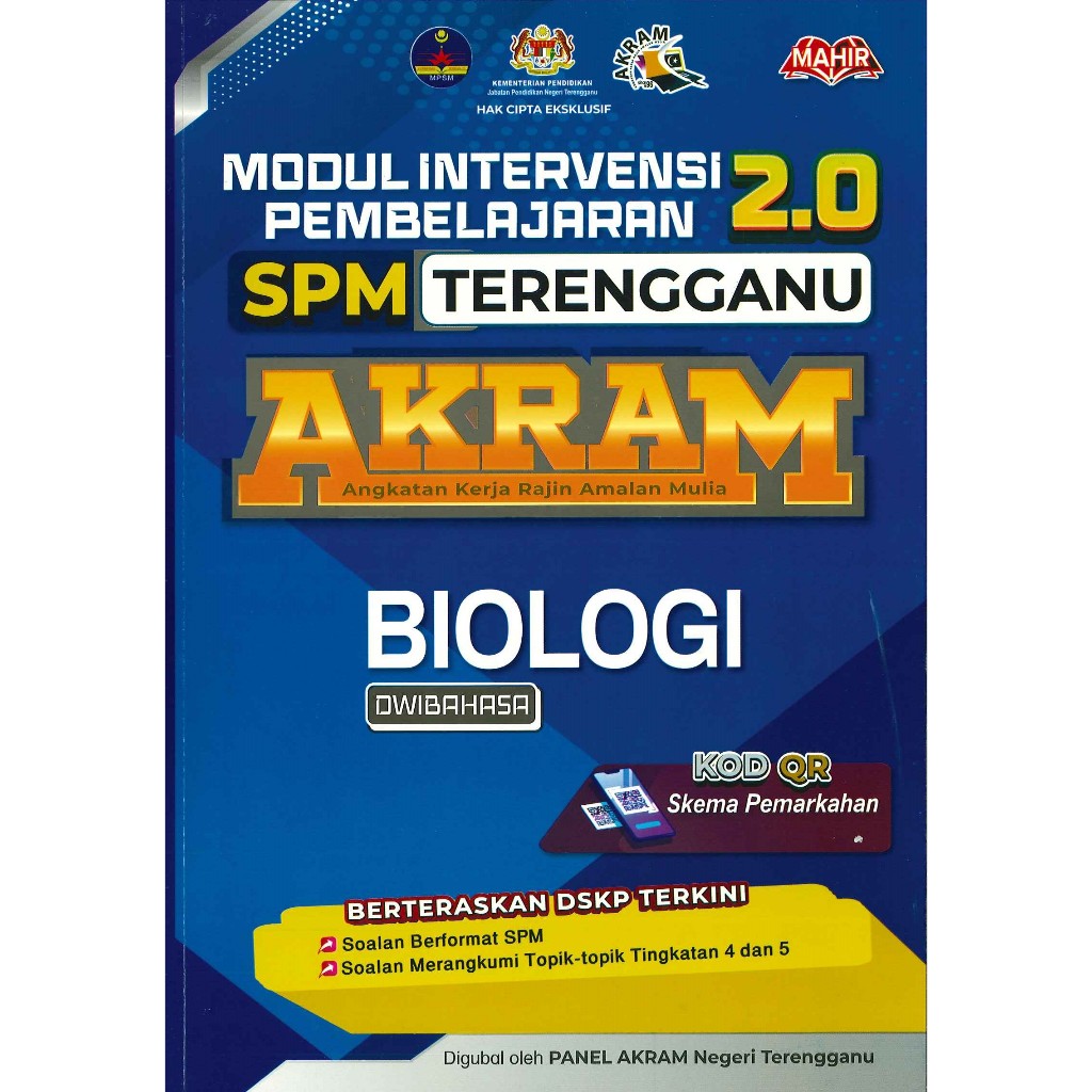 MODUL INTERVENSI PEMBELAJARAN 2.0 SPM TERENGGANU AKRAM - BIOLOGI [DWI ...