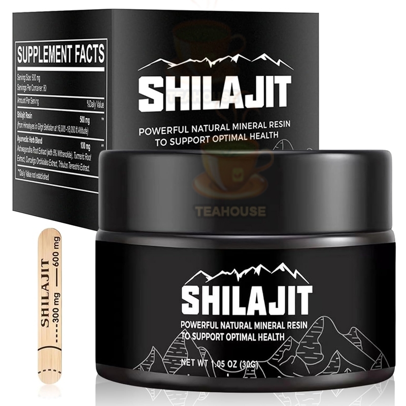 Shilajit Pure Himalayan Organic Shilajit Resin - 600mg Maximum Potency Natural with 85+ Trace ...