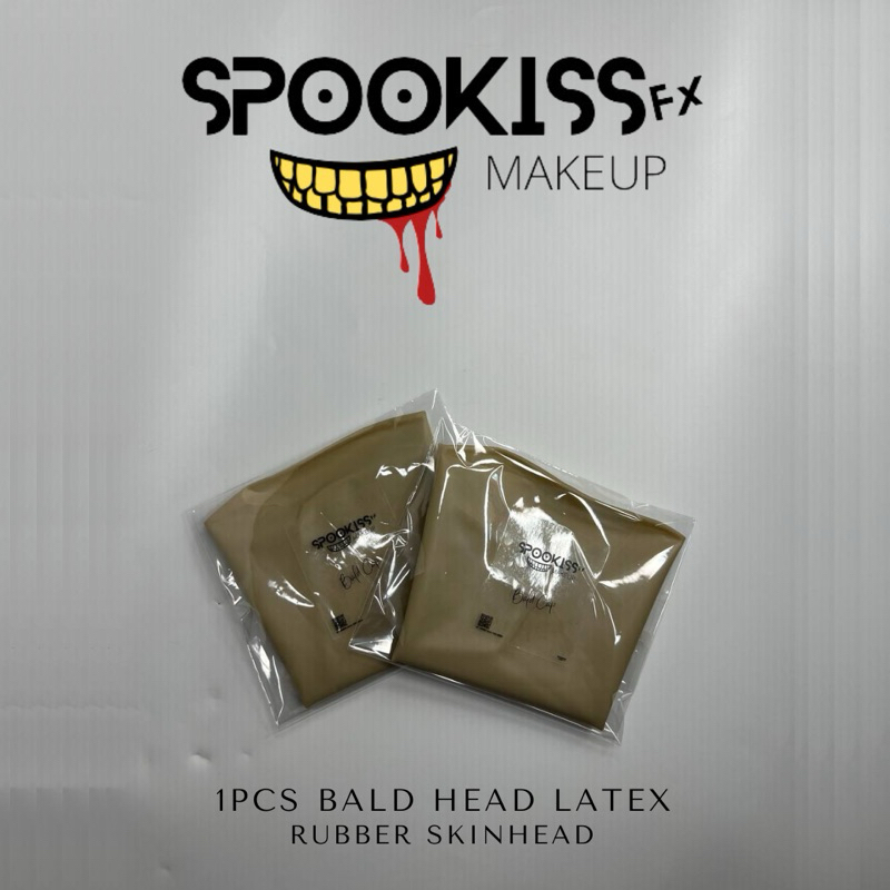 SPOOKISS 1PCS BALD CAP LATEX | SKINHEAD SFX MAKEUP | Shopee Malaysia