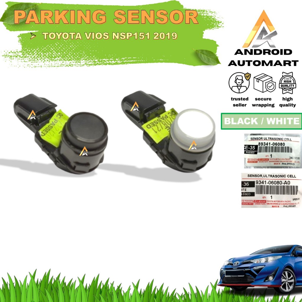 ORIGINAL Toyota Vios NSP151 2019-On Reverse Sensor Parking PDC 89341 ...