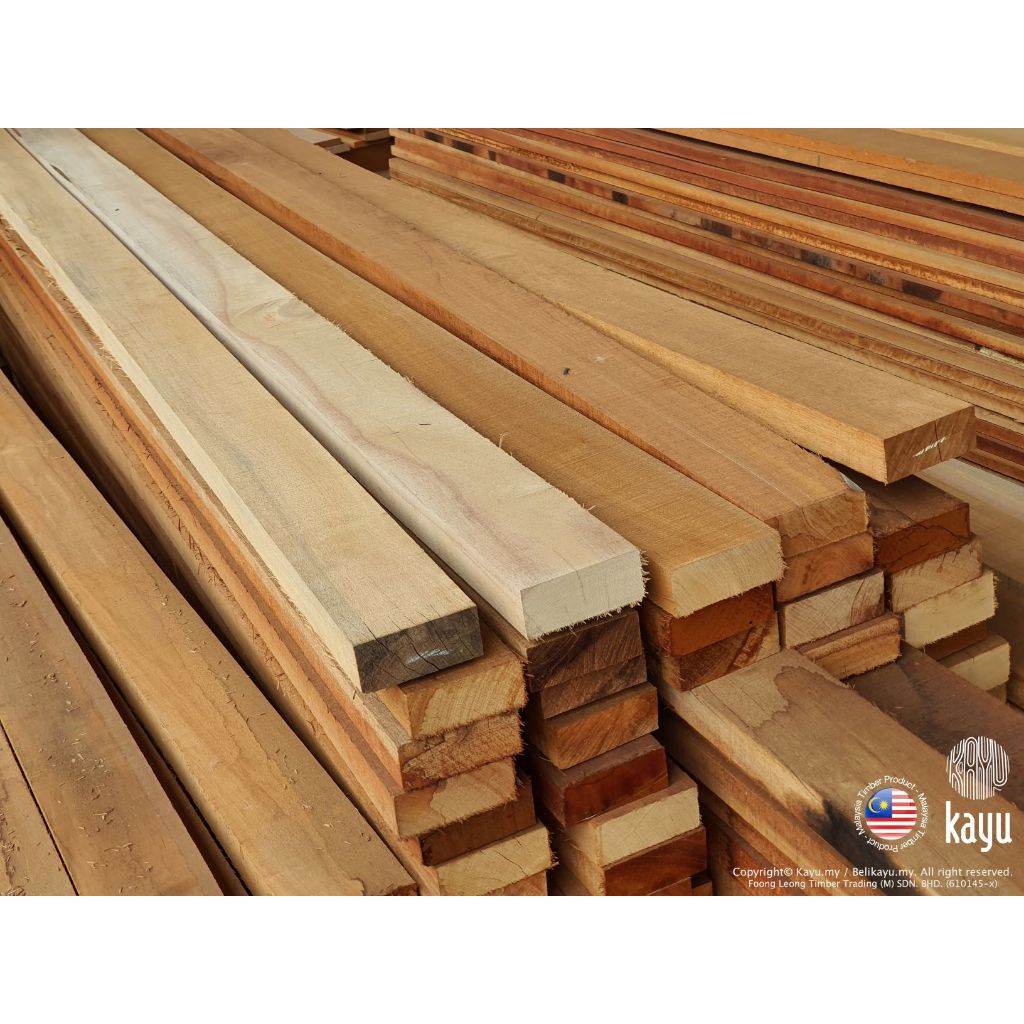 Kayu Balau Solid Wood 2" x 3" (5 ft) | Shopee Malaysia