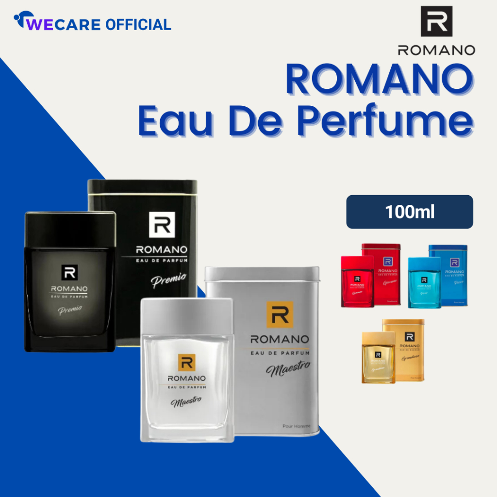 Romano Eau De Parfum EDP (100ml) - (Picco / Giovane / Grandiose ...
