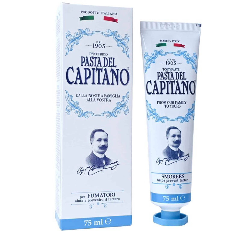 Pasta del Capitano 1905 Smokers Toothpaste (75ml) | Shopee Malaysia