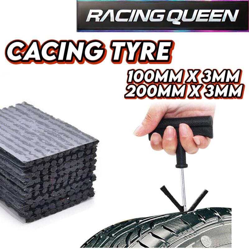 (1 SET 10 PCS) TUBELESS SEAL STRIP TIRE REPAIR TOOL STIRING GLUE / CAR ...