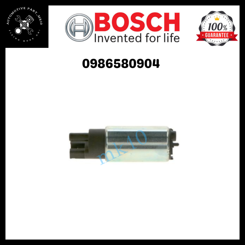 Bosch Electric Fuel Pump 0986580904 – 100% Genuine | Shopee Malaysia