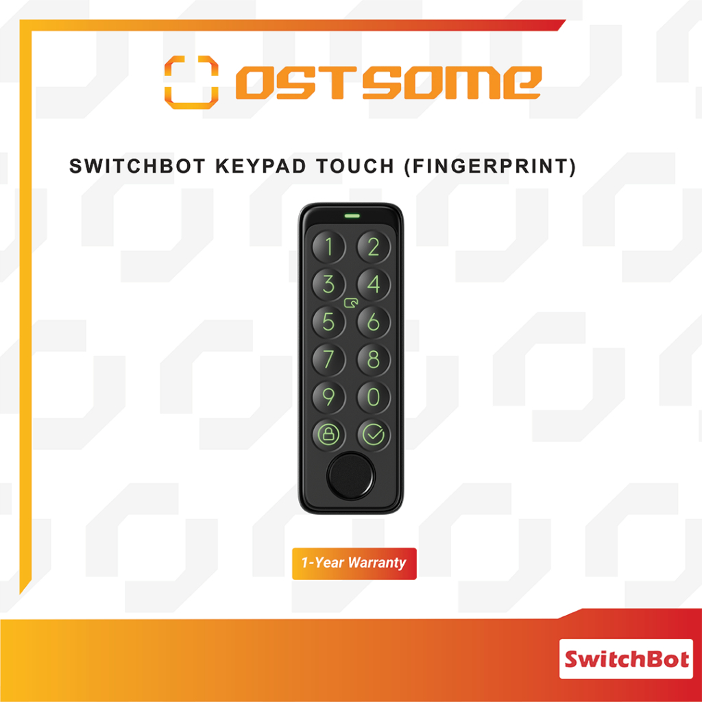 SwitchBot Keypad Touch (FINGERPRINT) | Shopee Malaysia