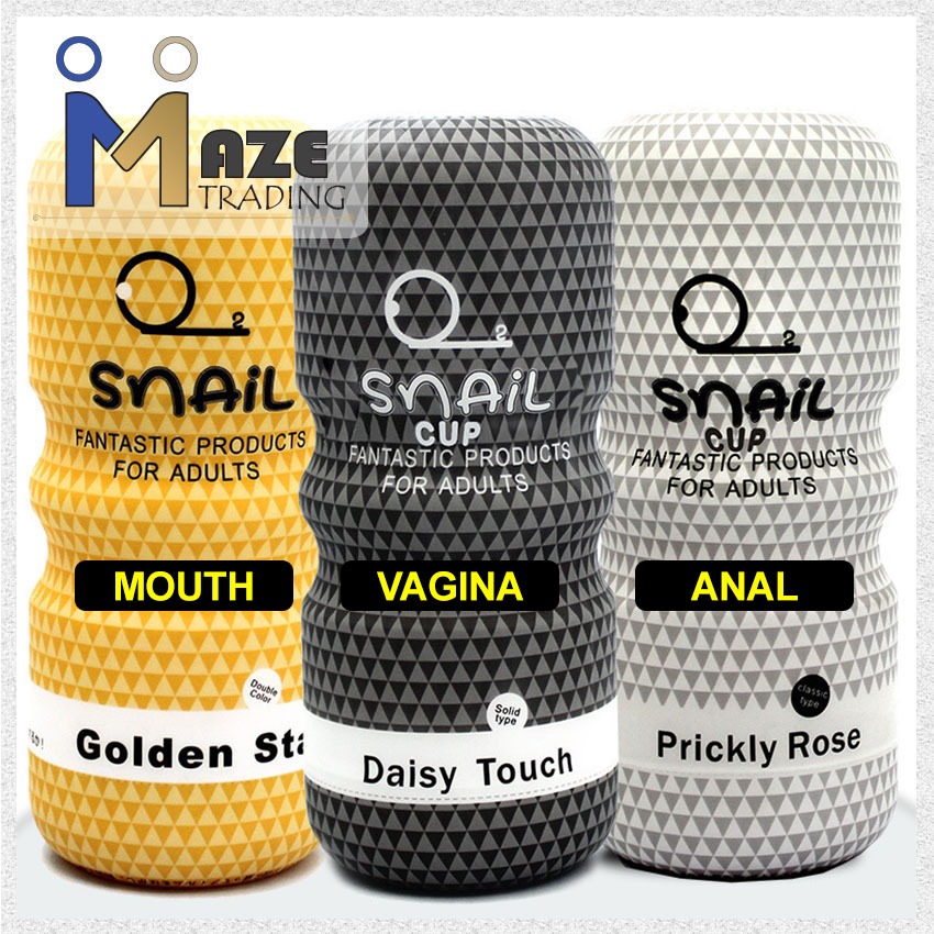 [MAZE TRADING] SNAIL CUP Men Masturbator Cup Aeroplane Cup Fleshlight ...