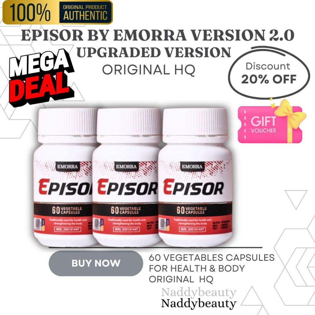 🔥(ORIGINAL HQ) Episor by Emorra HQ + Special FREE GIFT(Exclusive ...
