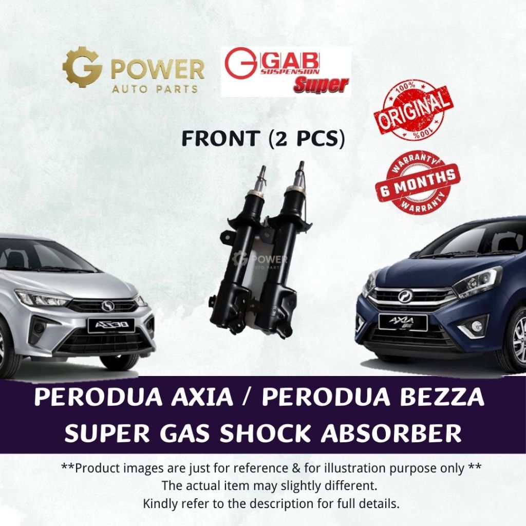 PERODUA AXIA (2014-2022) / PERODUA BEZZA ORIGINAL GAB SUPER GAS SHOCK ...