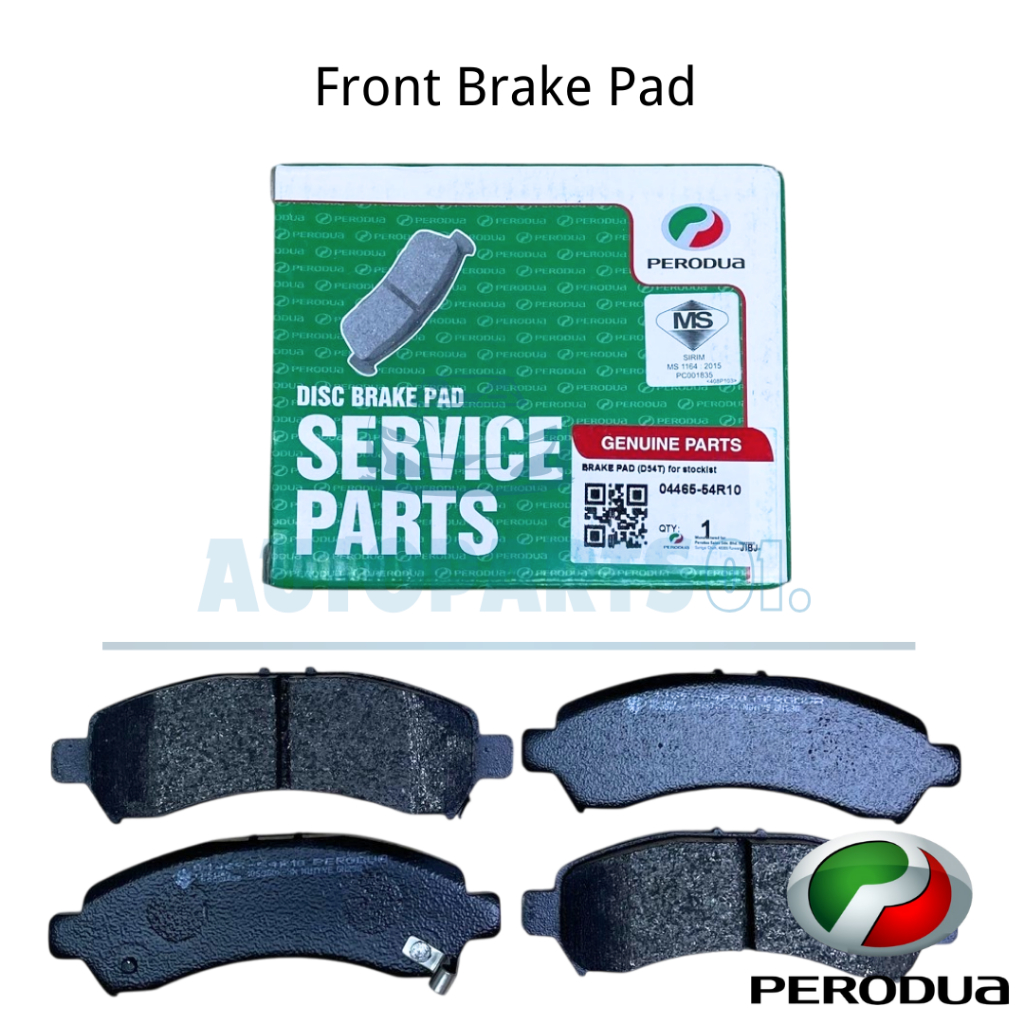 Perodua Front Brake Pad / Disc Brake Pads for Axia Bezza Myvi ICON Myvi ...