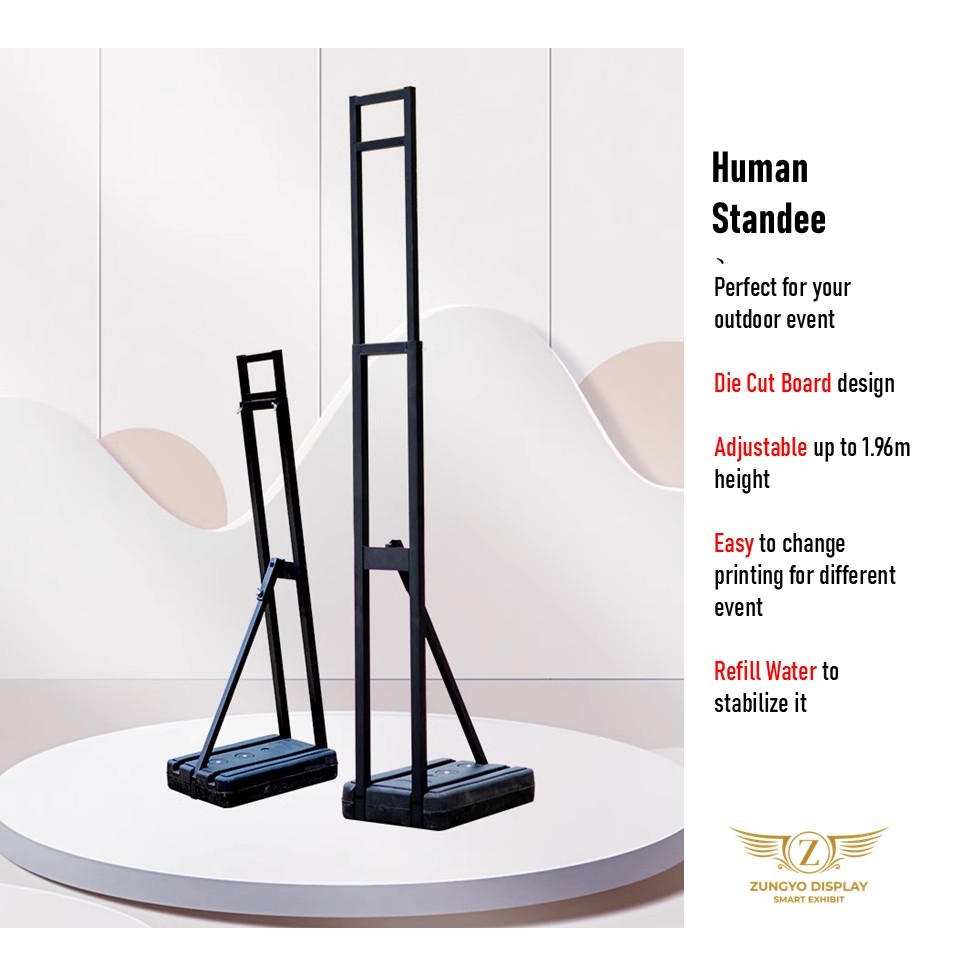 Human Stand Outdoor Water L Stand Board Stand Display | Shopee Malaysia