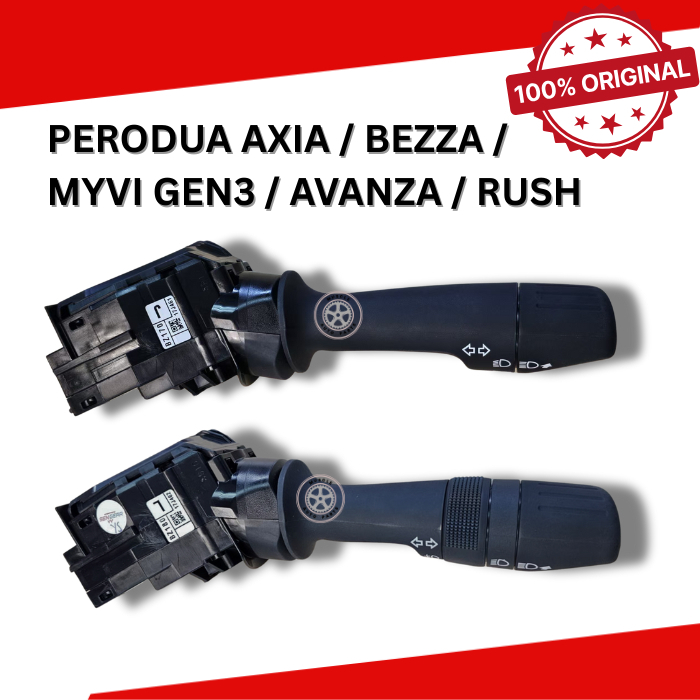 PERODUA AXIA BEZZA MYVI MG3 2018"/ AVANZA RUSH Head Lamp Switch/ Signal ...