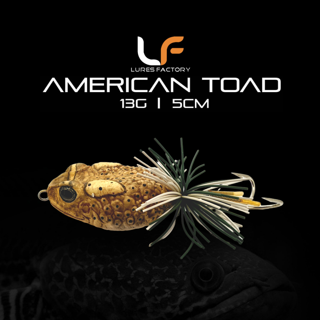 LURESFACTORY - MF AMERICAN TOAD 5CM-HARDBODY LURE-HARUAN-KERANDANG ...