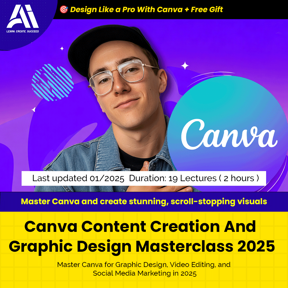 Canva Tutorial - Canva Content Creation And Graphic Design Masterclass 2025 | Learn Canva 2025 ...