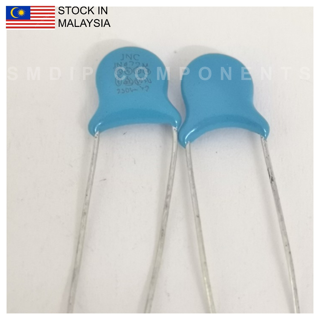5 PCS 4.7nF 250V,High Voltage Ceramic Capacitor (472M) | Shopee Malaysia