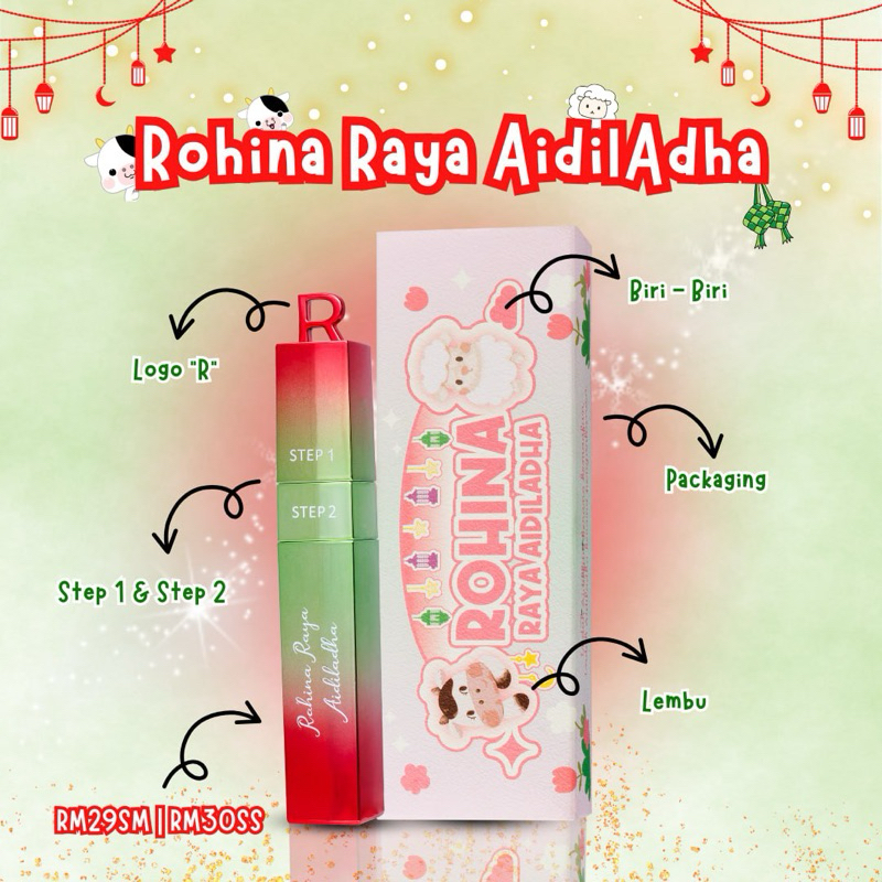 MASKARA RAYA AIDILADHA ROHINA | LIMITED EDITION | Shopee Malaysia