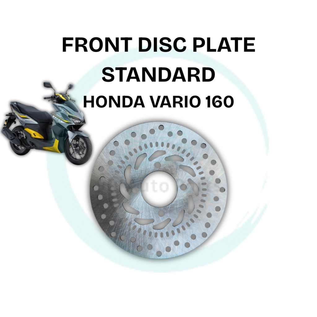 FRONT BRAKE DISC PLATE STANDARD BREK PLAT CAKERA HONDA VARIO 160 ...