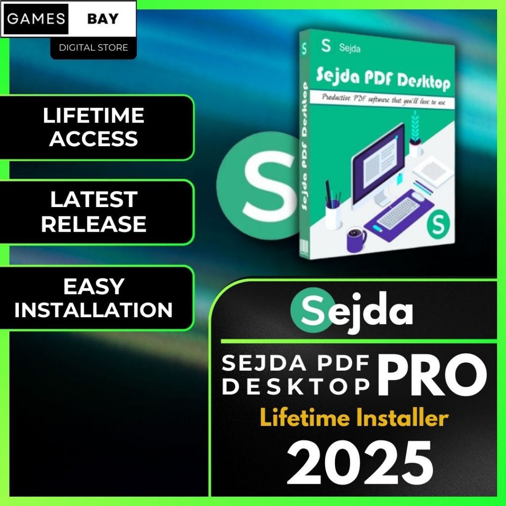 Sejda PDF Desktop Pro v7.8.2 PDF Editor 2025 | PC | Digital Download ...